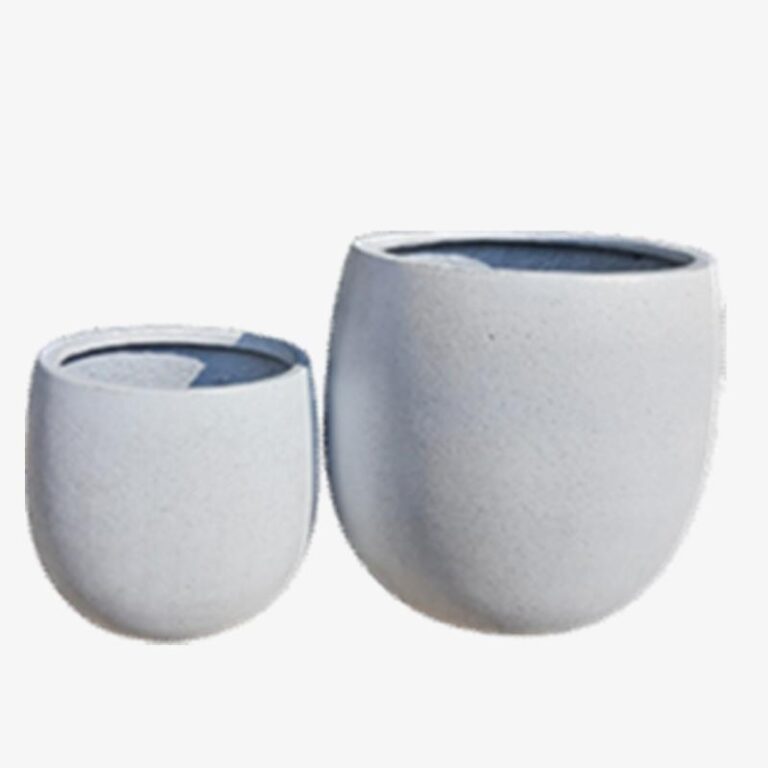 Round Fiber Poly Pot | Fiber Pots | Plant Pots | Halaplants.ae